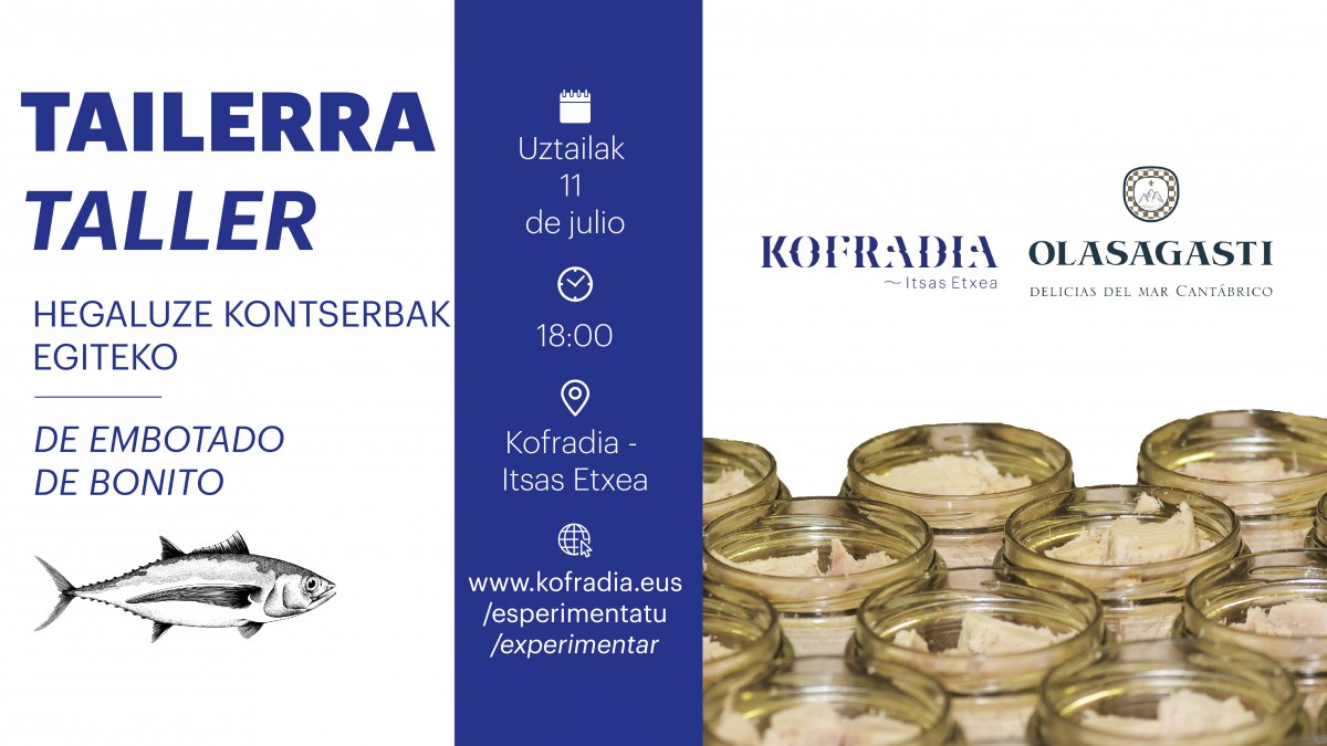 Taller de embotado de bonito del norte - Conservas Olasagasti